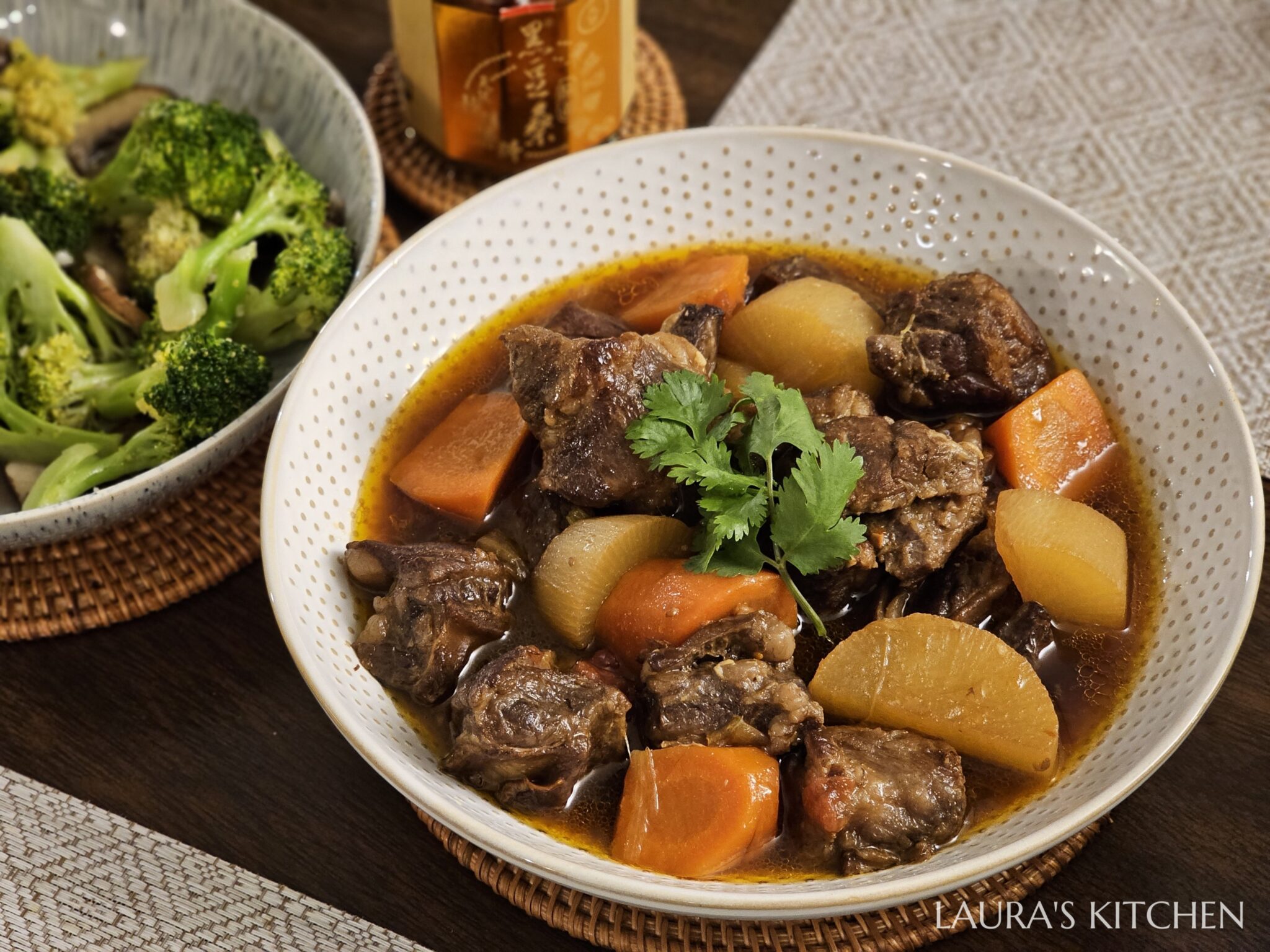 紅燒牛肉 (另有蒼蠅頭做法) – 黑豆桑天然靜釀豆瓣醬、黑豆豉醬 - Laura's Kitchen 蘿拉廚房
