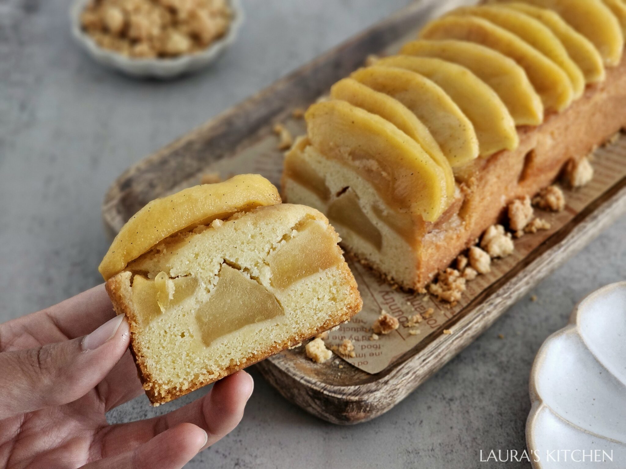 香草烤蘋果蛋糕 – Laura’s Kitchen X 貝克街零基礎甜點課程(六) - Laura's Kitchen 蘿拉廚房